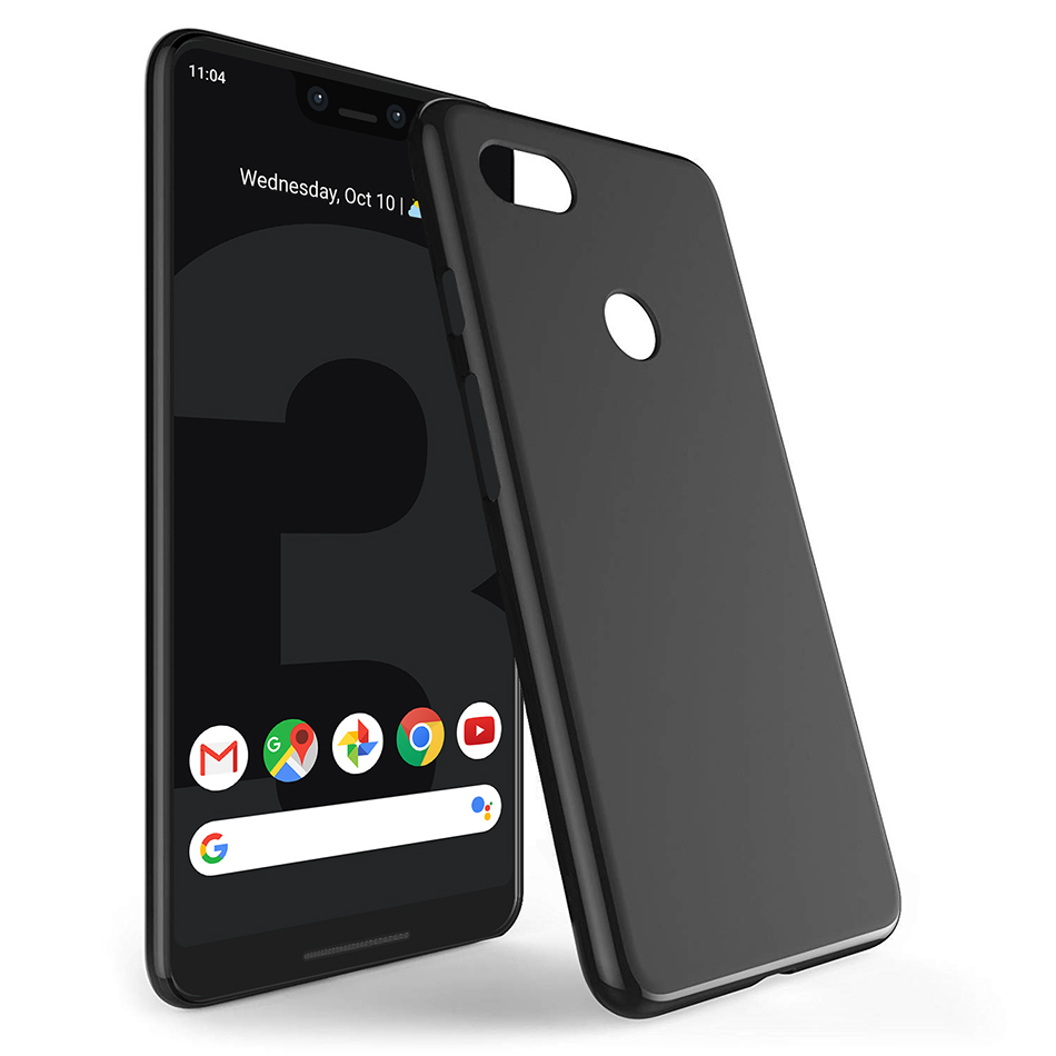 Flexi Slim Stealth Case for Google Pixel 3 XL (Black)